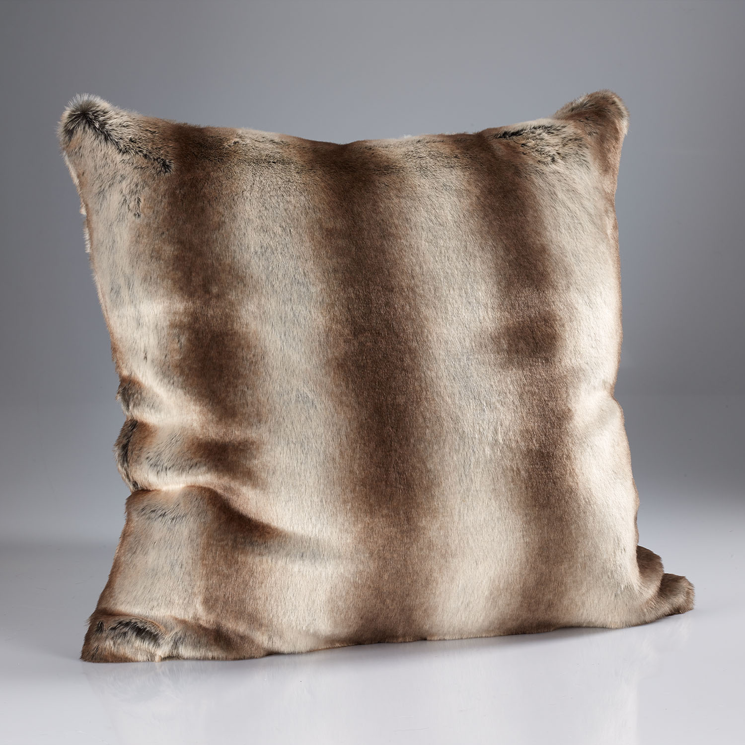 Rabbit Alaska Faux Fur Cushion | Made in Britain | Katrina Hampton