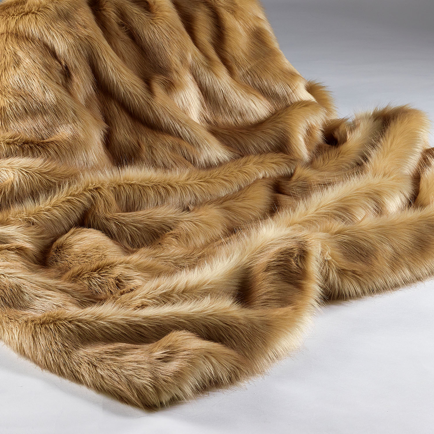 Sahara Faux Fur Throw | Made in Britain | Katrina Hampton